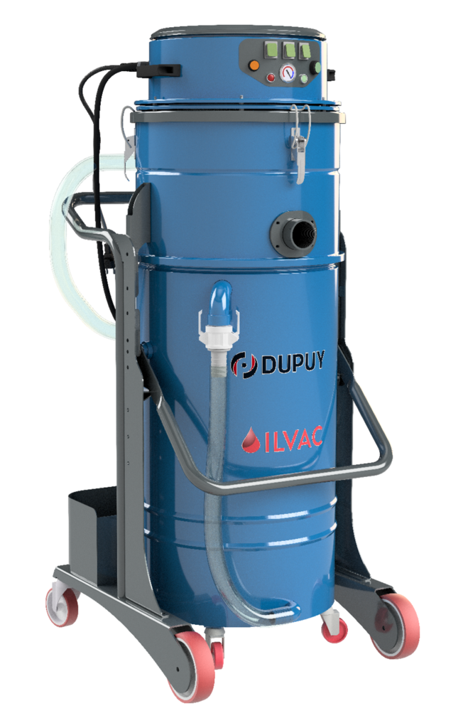 Oilvac 130P Industrial vacuum cleaner for oil and chip | DU-PUY