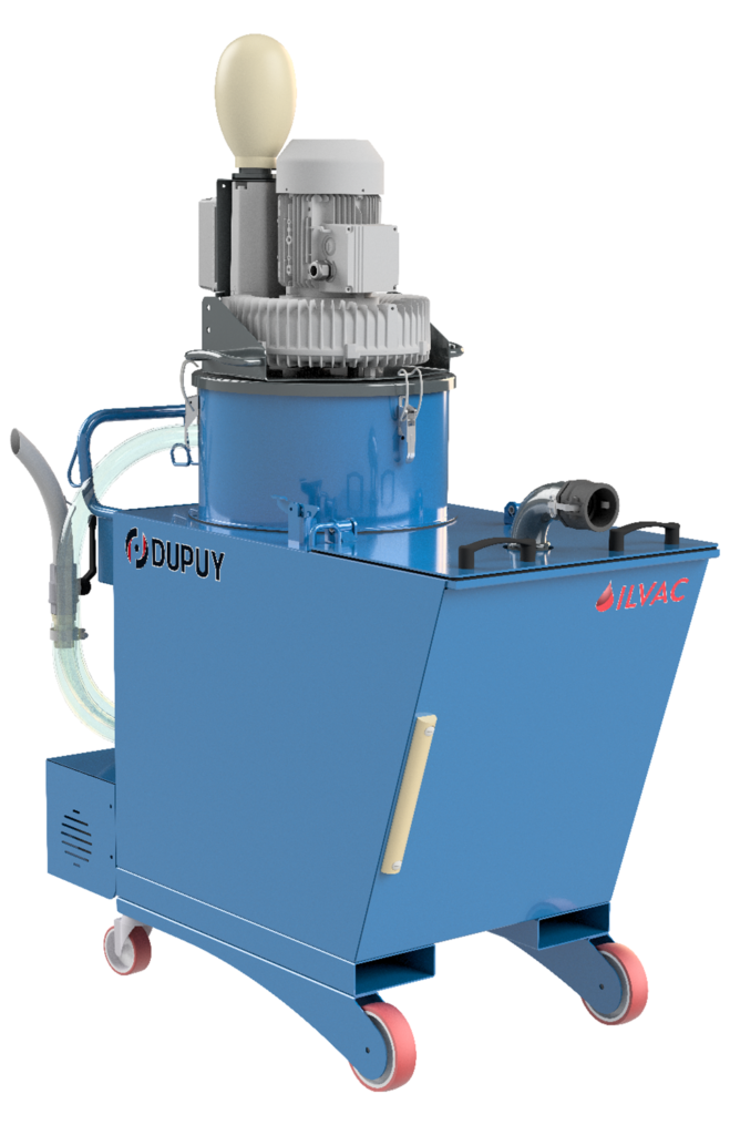 Oilvac 200 T vacuum cleaner for oil and chip separation | DU-PUY