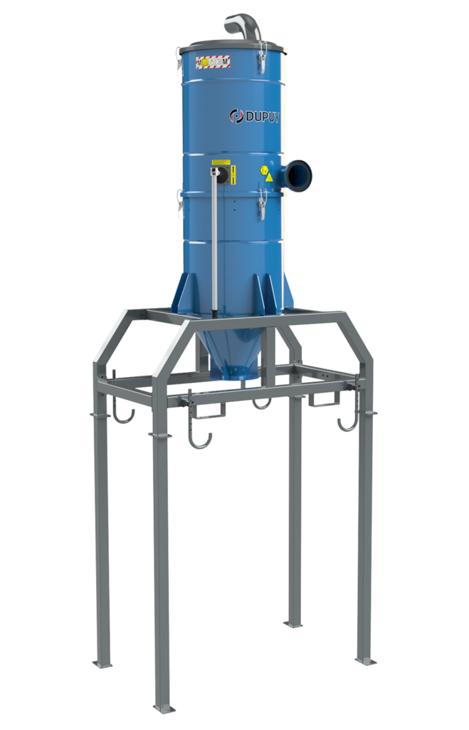 Silofilter 200 Z22 ATEX Filtering silos for centralized vacuum system