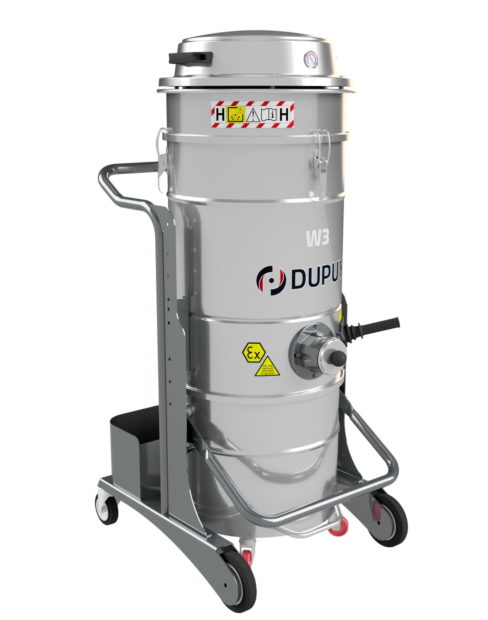 HEPA14 filtered compressed air vacuum cleaner - Dupuy