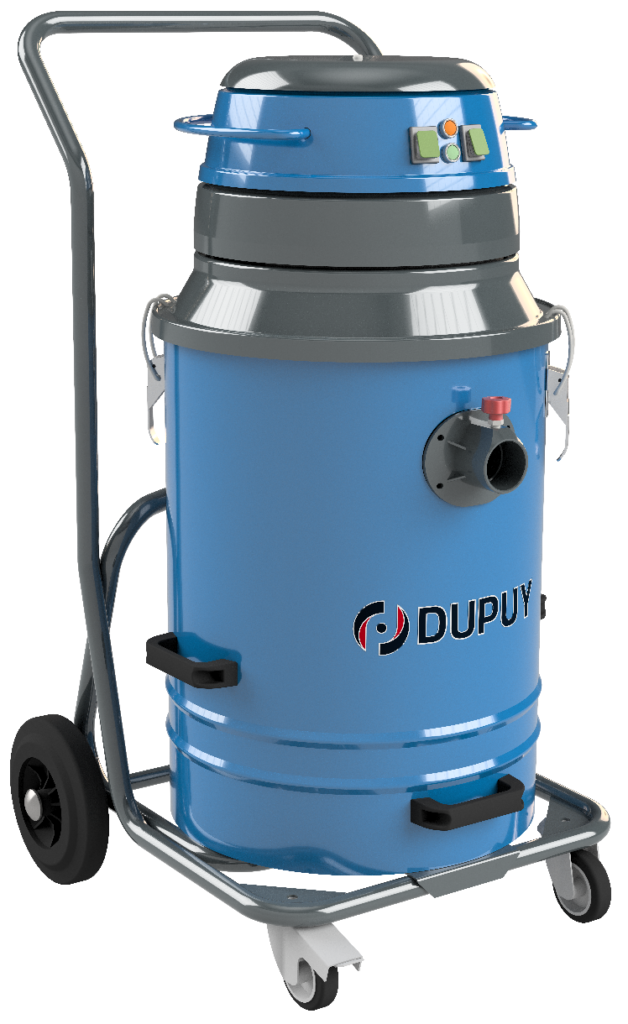 WD3000 Industrial vacuum cleaner on wheels for dusts and liquids