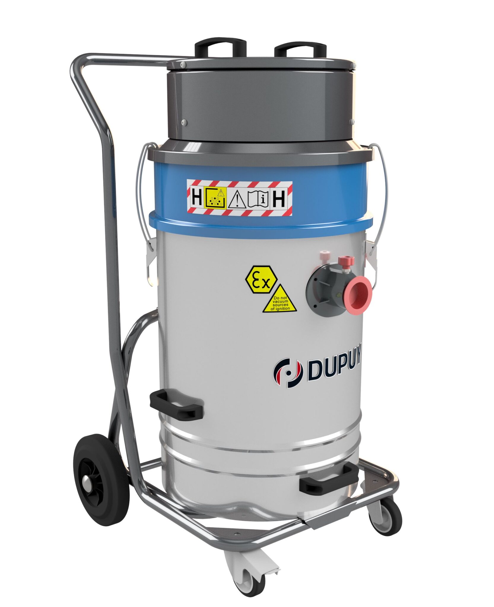 WD 3000 AIREX 1/3D - ATEX-certified air-operated liquid vacuum cleaner ...