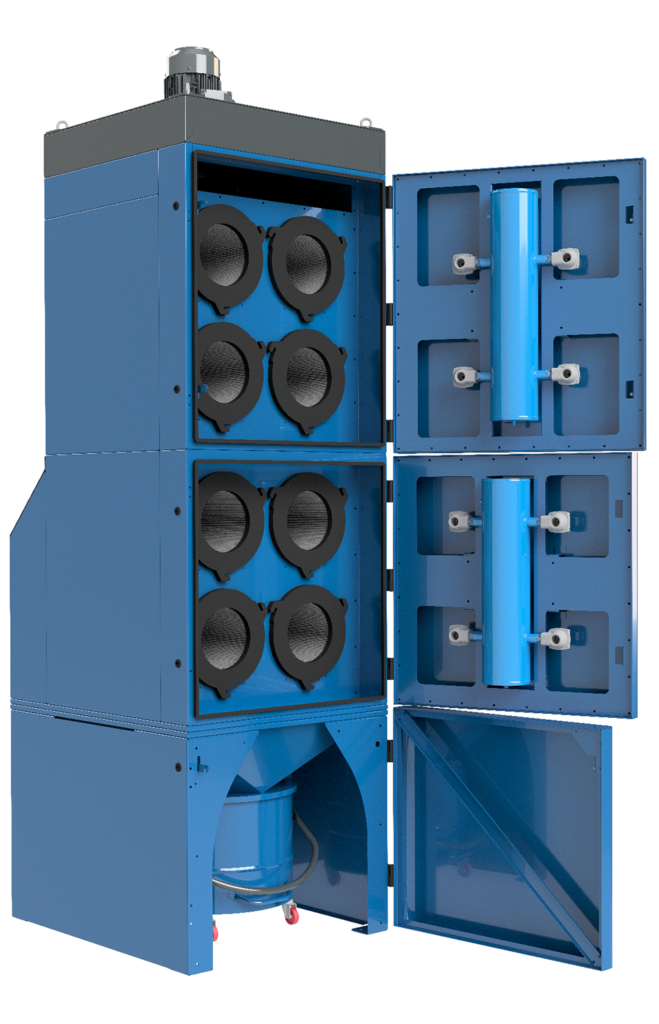 DEDUST 8 Dust collection system for suspended dusts