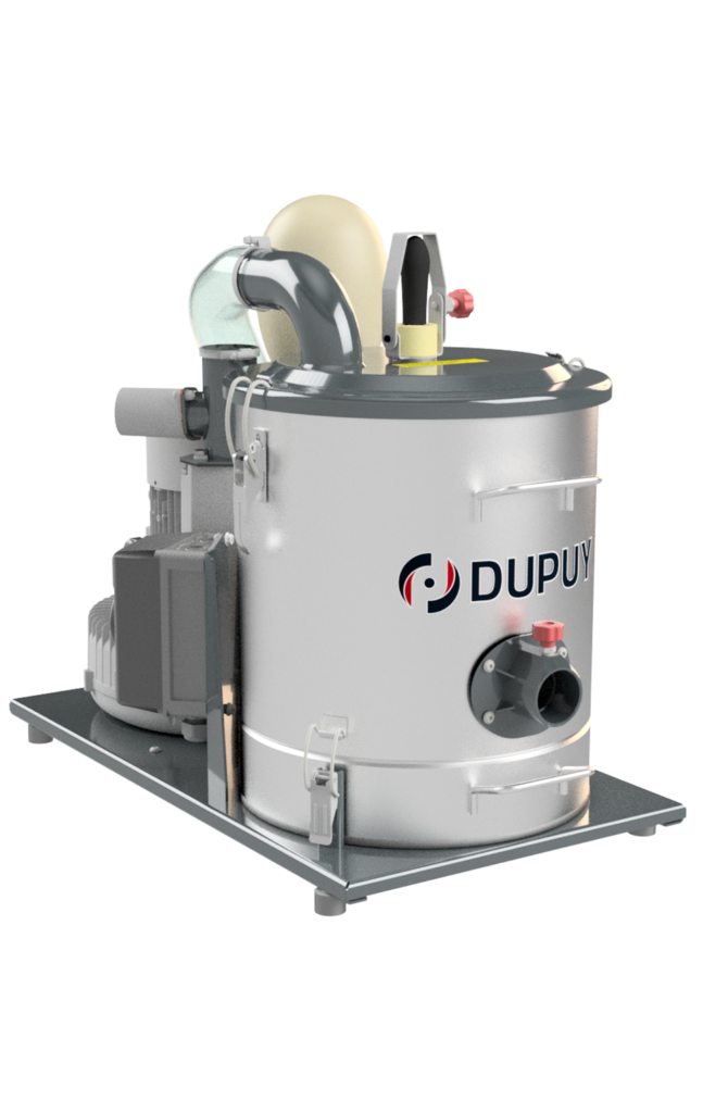 Fixed suction units for dust recovery | DU-PUY